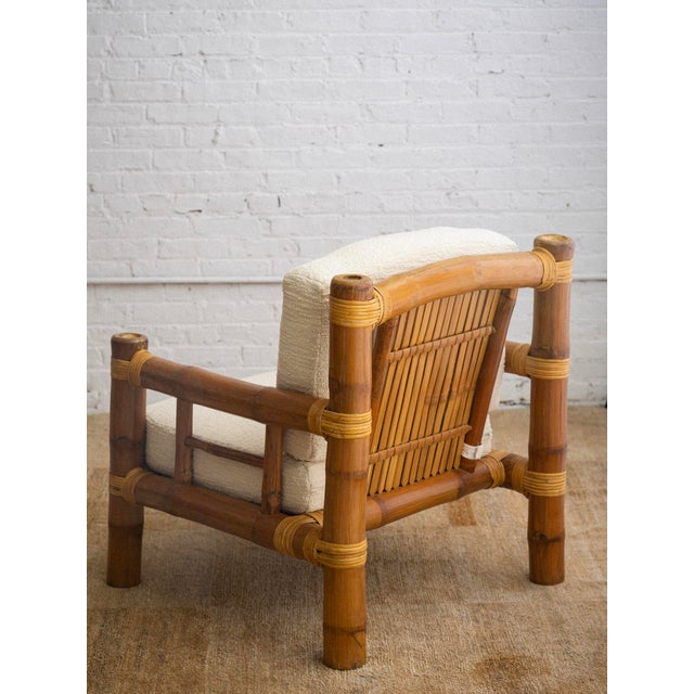 Bamboo Armchair in the Style of Antonio Budji Layug | Chairish