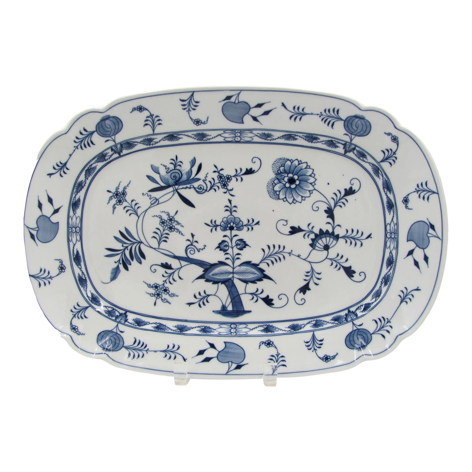 17" Antique German Chinoiserie Meissen Oven and Porcelain Manufactory ...