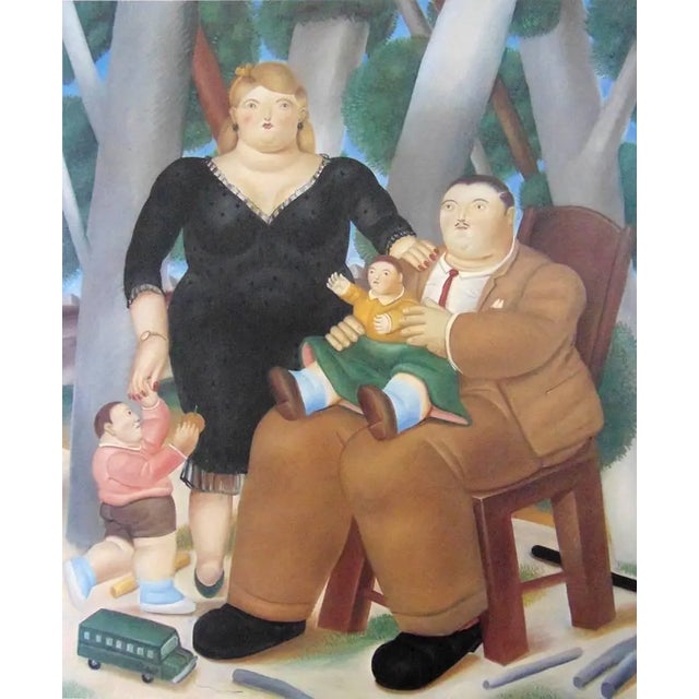 1983 Fernando Botero (After) Family Group | Chairish