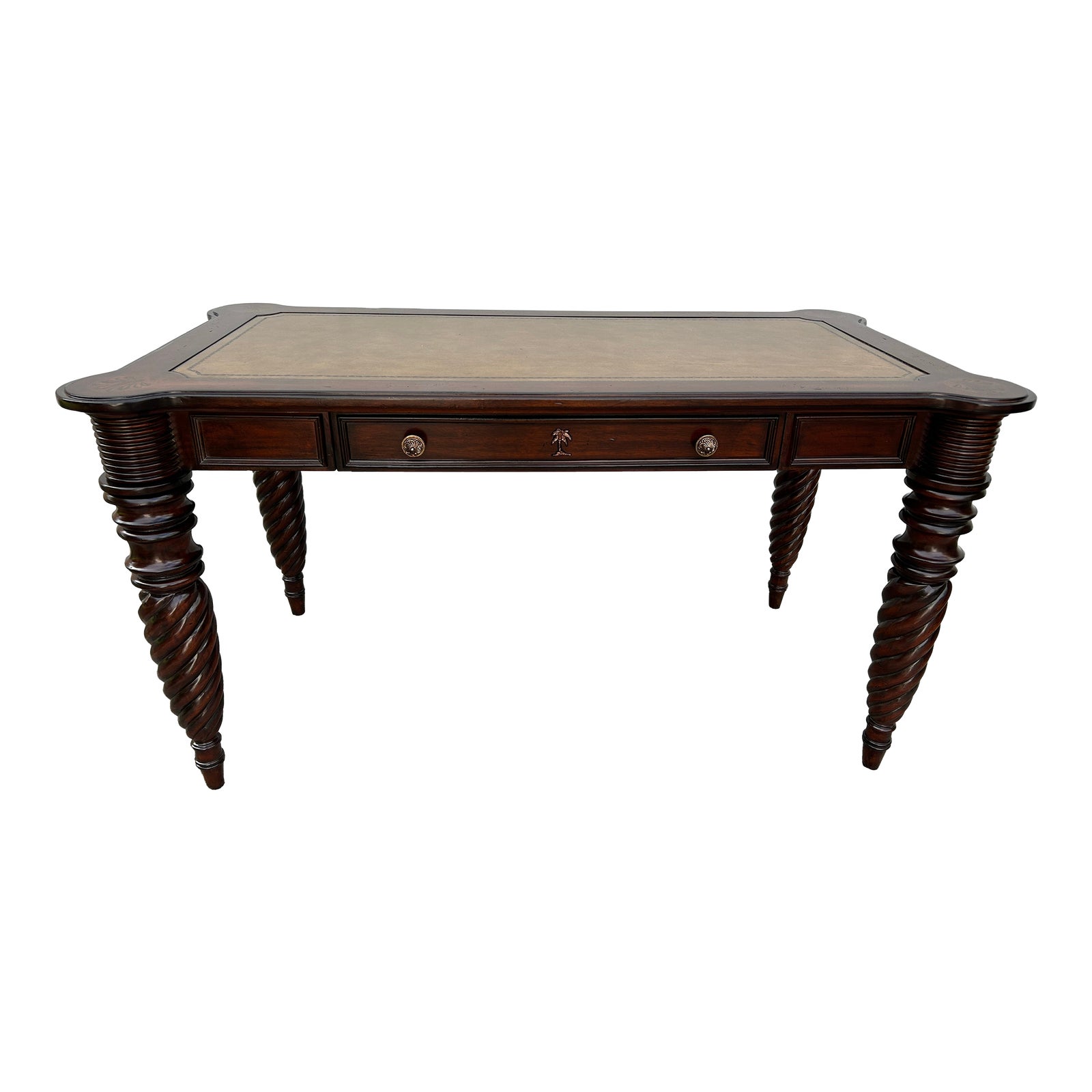 Late 20th Century Tommy Bahama British Colonial Style Writing Desk ...