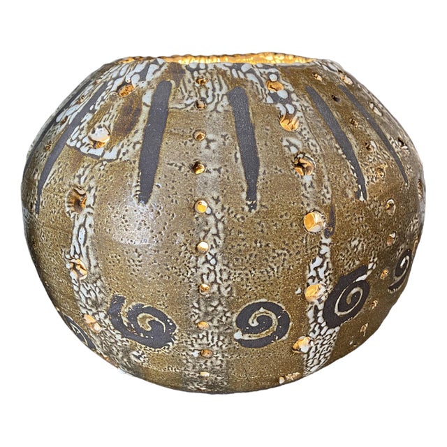 Vintage Ceramic Ball Lamp | Chairish