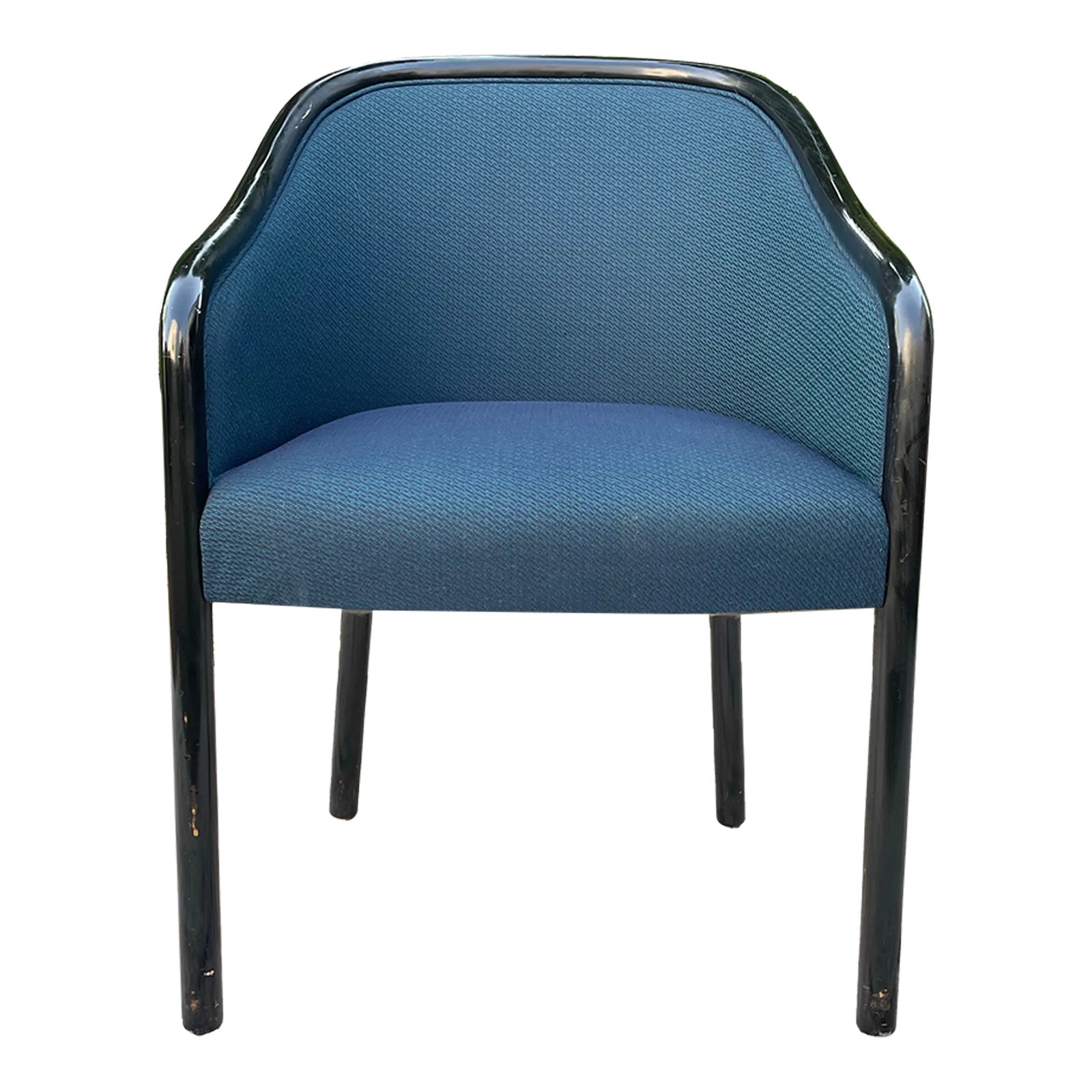 1980s Bankers Chair by Ward Bennett for Brickel Associates | Chairish