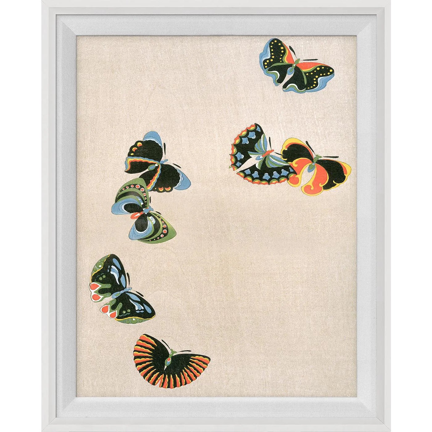 Kono Butterflies 25, Framed Artwork | Chairish