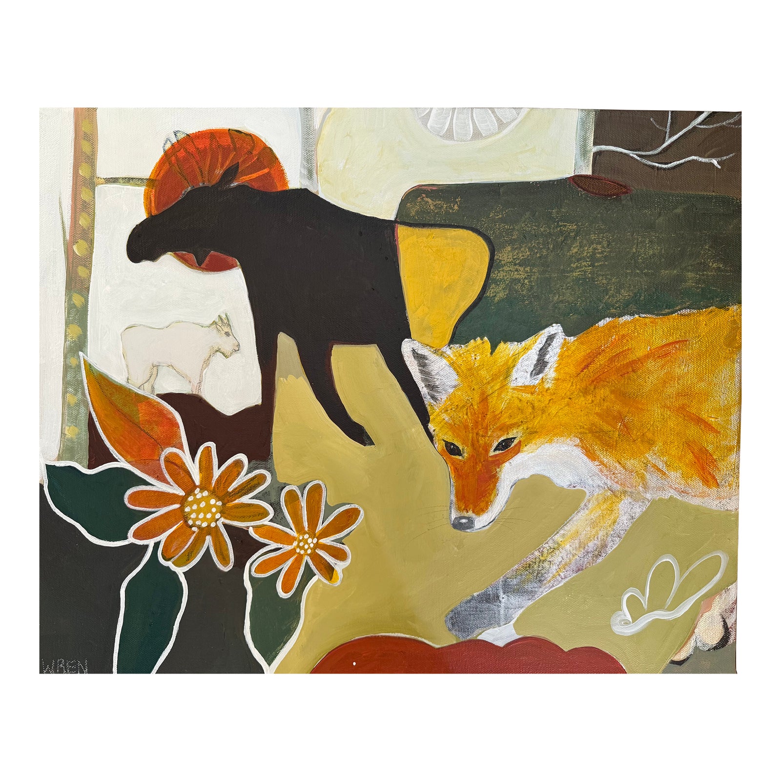"East Yellowstone" a Painting Inspired by Yellowstone National Park by ...