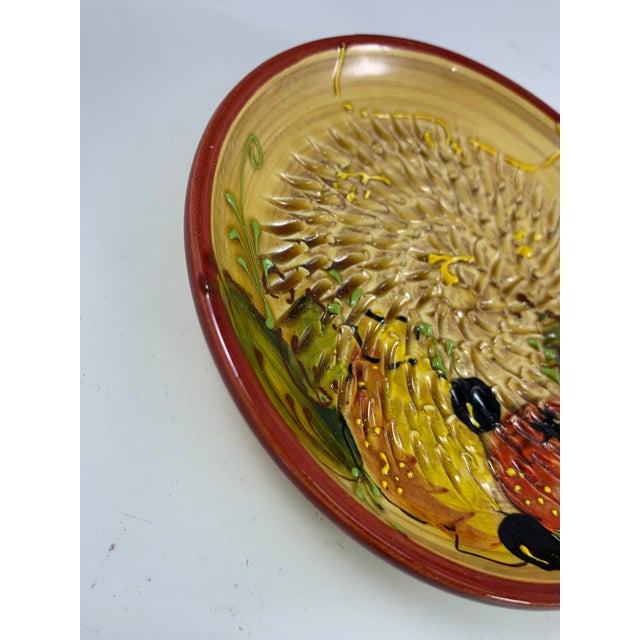 1990s Ceramica De Espana Grater Zester Pottery Plates, Signed - Pair of ...