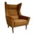 1950s Mid Century Modern Wingback Lounge Chair | Chairish