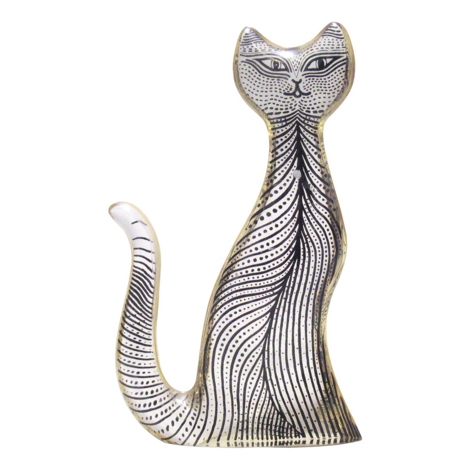 Cat Figure by Abraham Palatnik, 1960s | Chairish