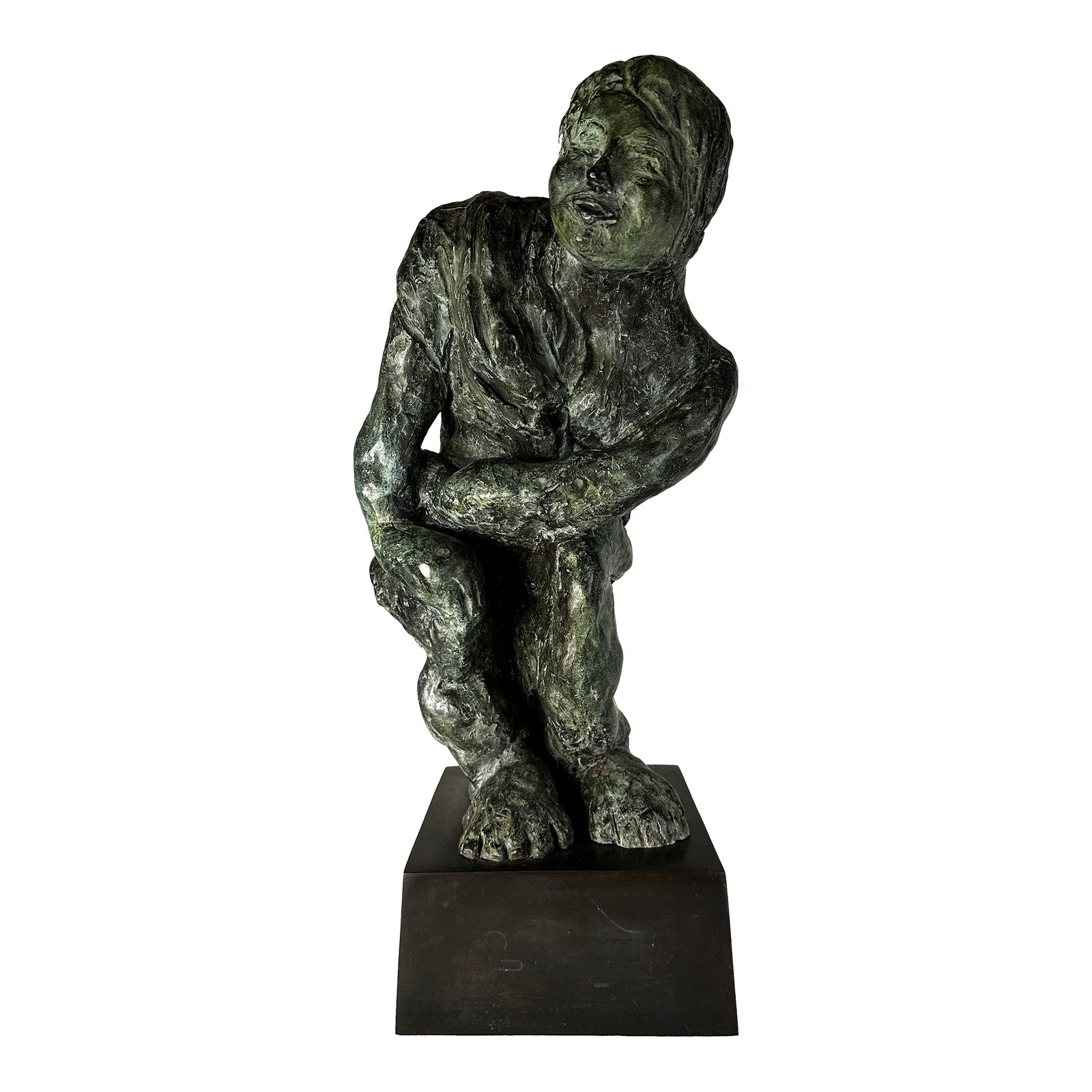 1990s Bronze Sculpture by Alexandra Jacobs, Signed | Chairish