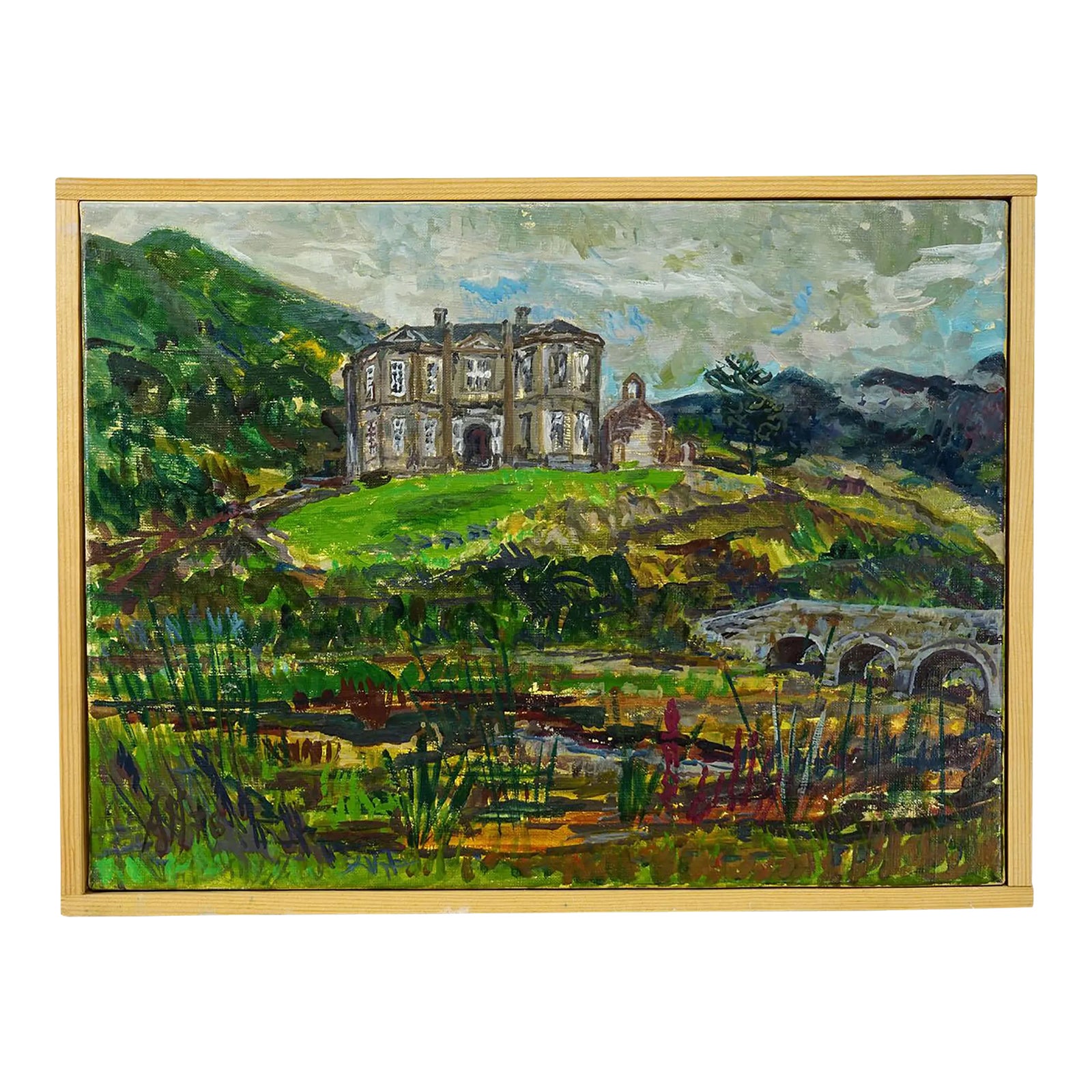 Fermoyle House, Brandon Bay, Ireland,1976 - Alexander Michael Oil ...