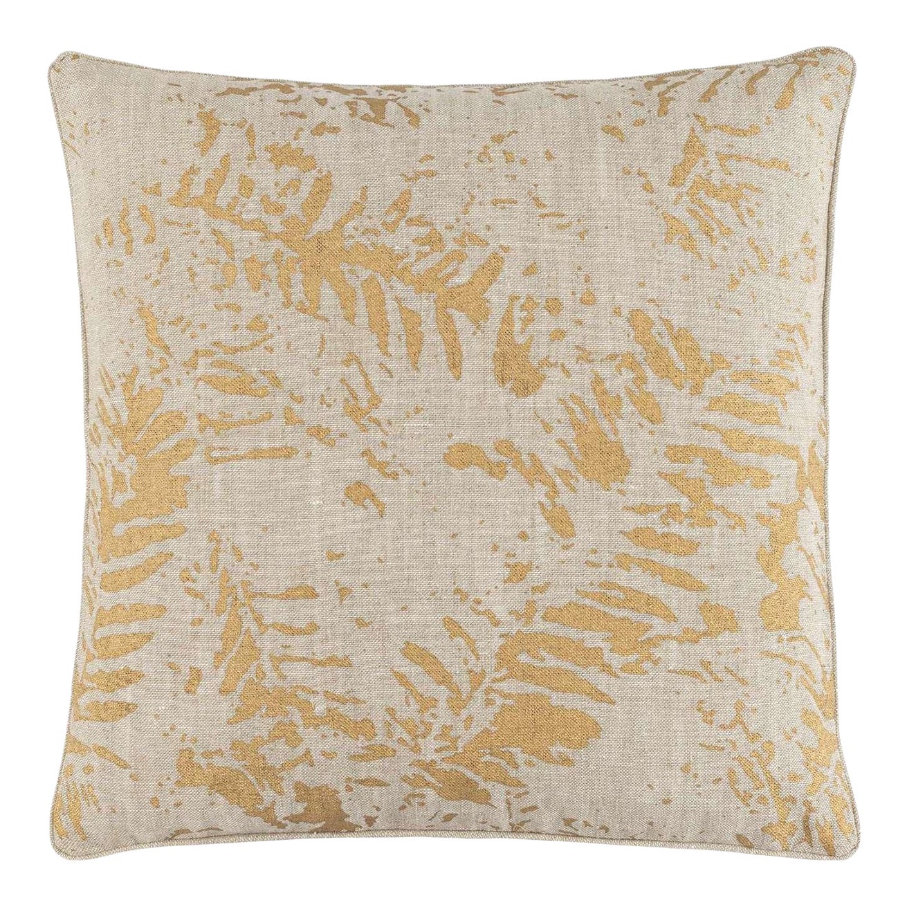 Marie Flanigan for Pine Cone Hill Ada Natural Decorative Pillow, 20 Marie Flanigan for Pine Cone Hill Ada Natural Decorative Pillow, 20