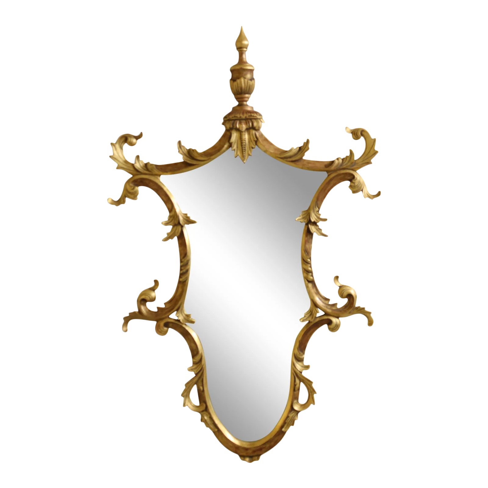 Heritage Gold Gilt Decorative Wall Mirror | Chairish
