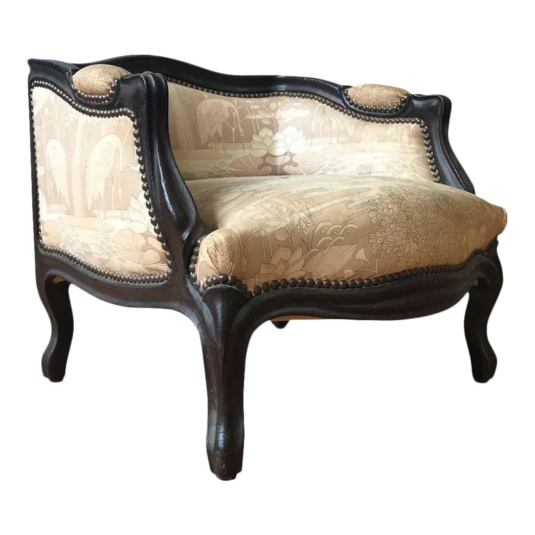 Small Armchair Designed as a Dog Bed | Chairish