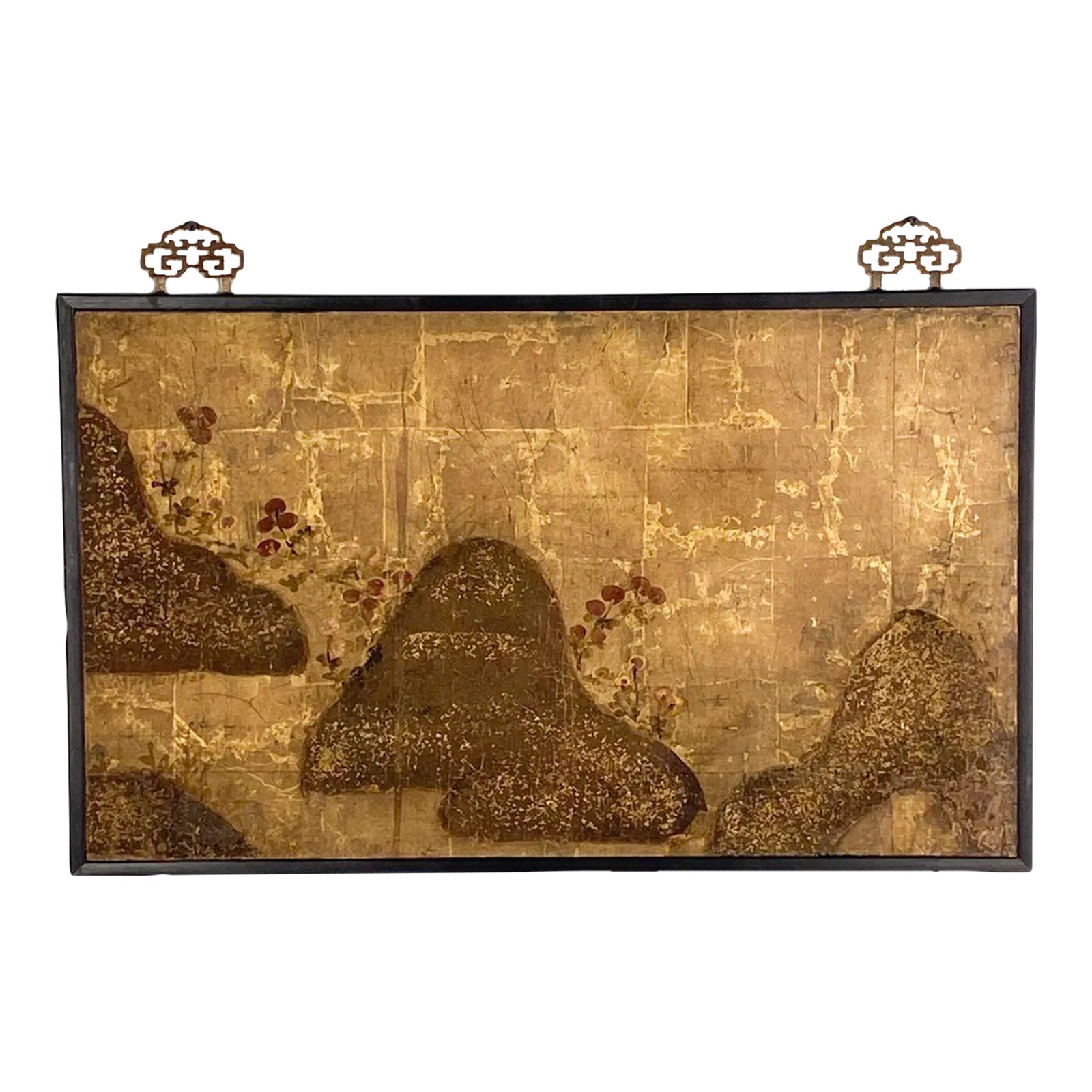 Early Edo Period Fragment of a Painting, Japan Circa 1700, Later ...