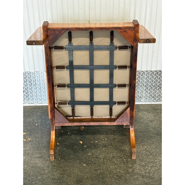 1930s Machine Age Russell Wright Figured Tiger Maple Lounge Chair ...