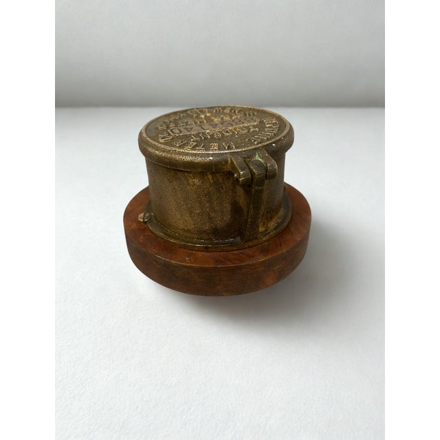 Vintage Authentic Trident Neptune Water Meter New York Paperweight ...