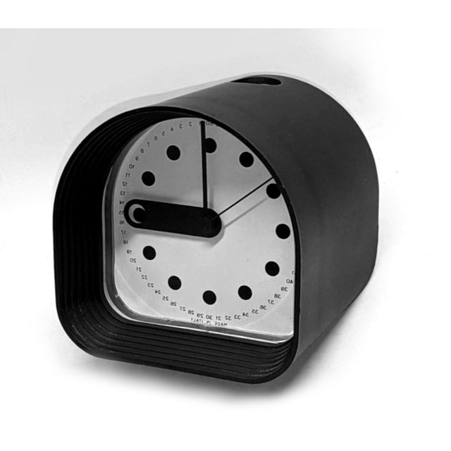 1970s Ritz Italora Original Table Clock by Joe Colombo Optic Art | Chairish