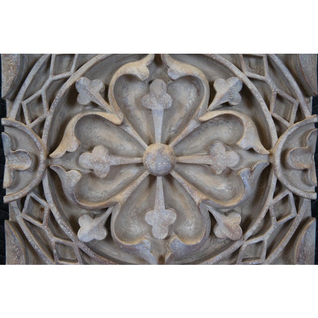 Neoclassical Faux Stone Bas Relief Wall Tiles Carvings Architectural ...