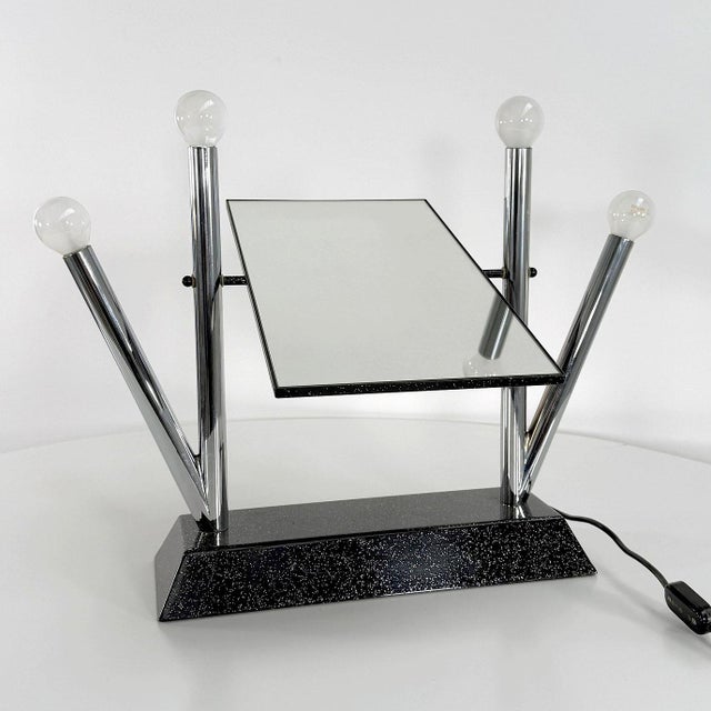 Yucca Table Mirror by Anna Anselmi for Bieffeplast, 1980s | Chairish