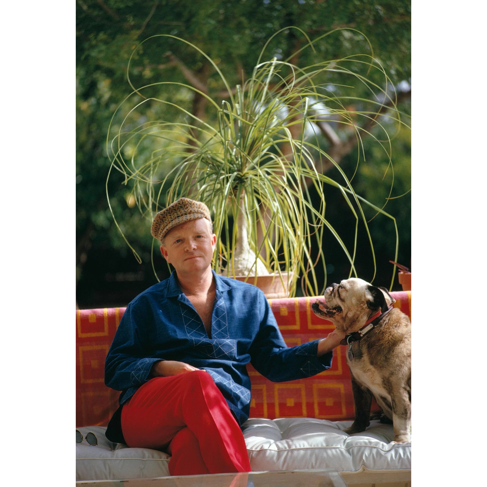 Slim Aarons 'Truman Capote' Contemporary Archival Color Photograph ...