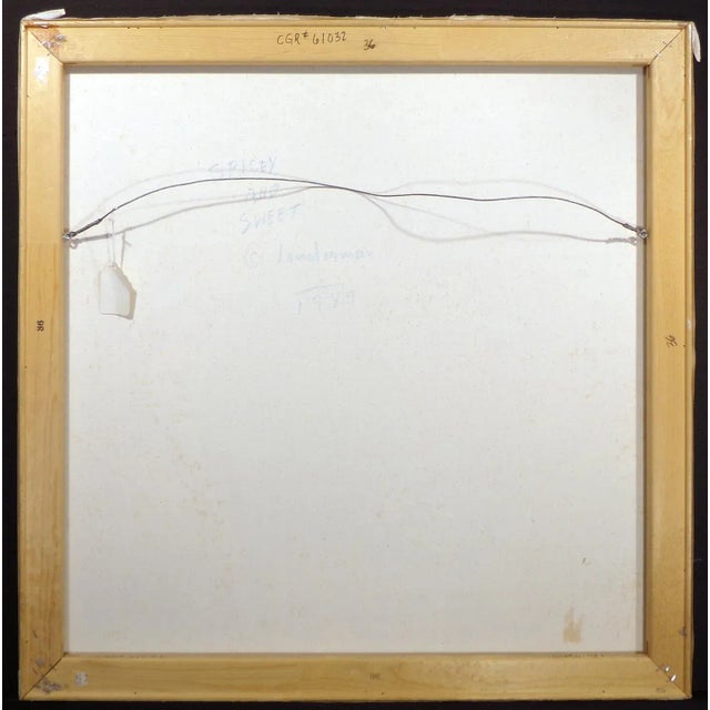 1980s Earl Linderman "Spicy and Sweet" Original Oil Painting Canvas ...