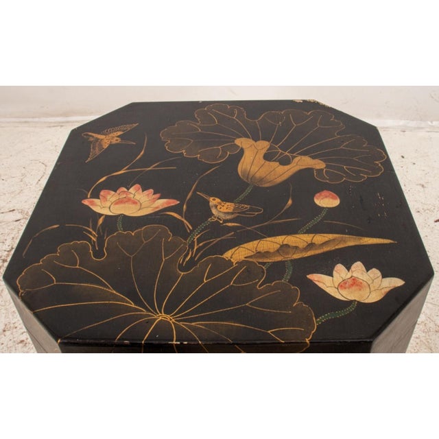 Japanese Faux Lacquer Storage Box | Chairish