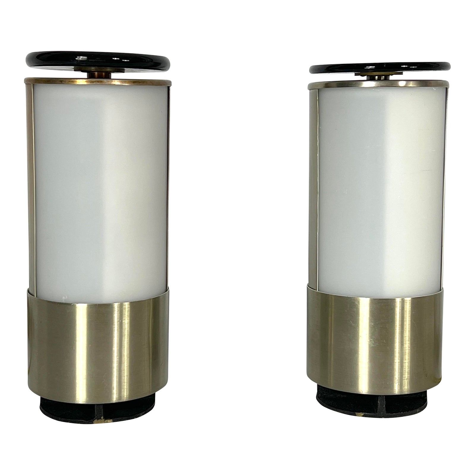 1960s Mid-Century Modern Labeled Lumi Milano Table Lamps - a Pair ...