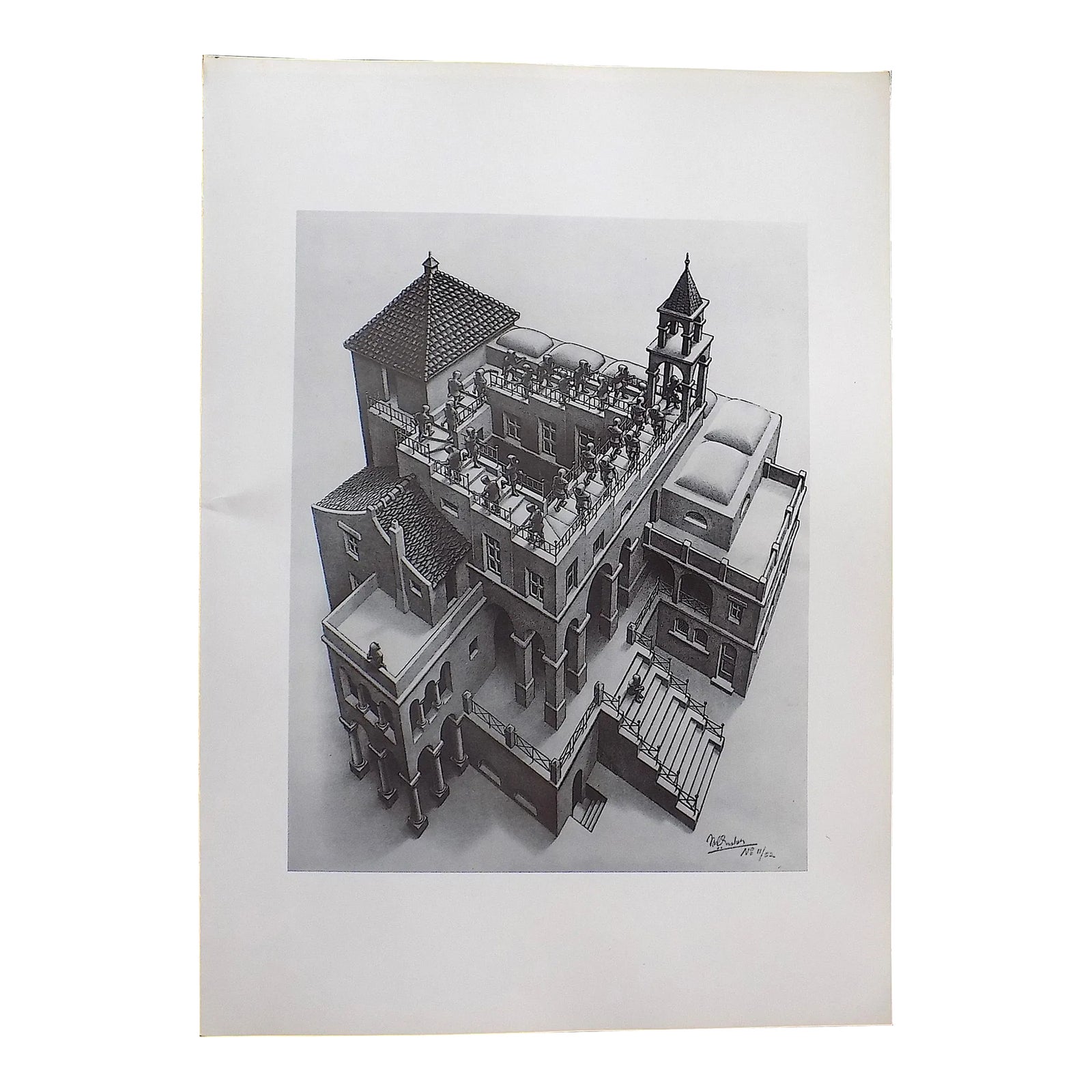 Vintage 20th Century M. C. Escher Lithograph | Chairish