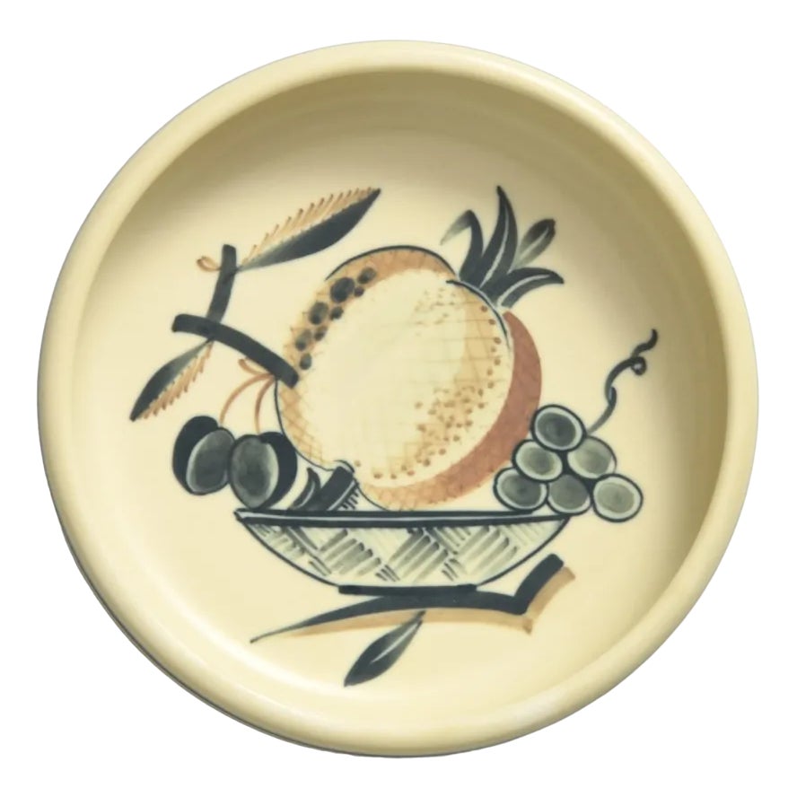 Art Deco Ceramic Bowl by Olaf Mathiesen & Nils Thorsson for Aluminia ...