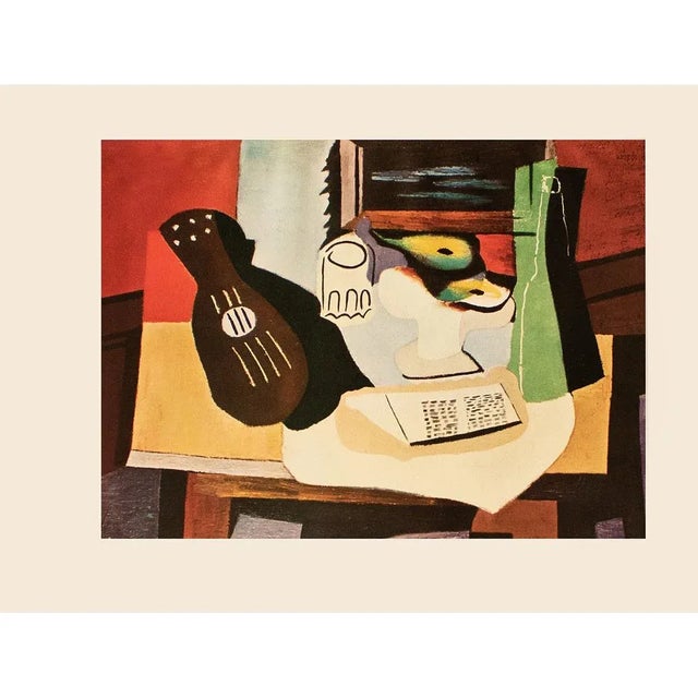 1954 After Pablo Picasso "Fruit Bowl and Guitar", First Limited Edition ...
