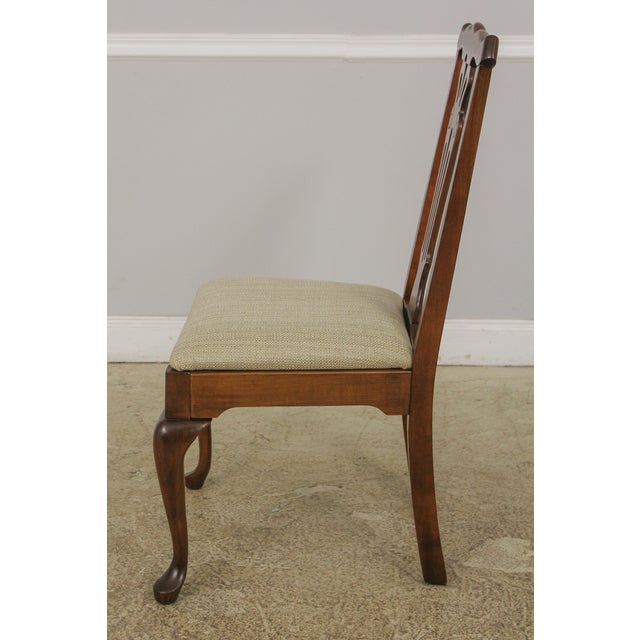 Set Of 8 Pennsylvania House Cherry Dining Room Chairs Chairish