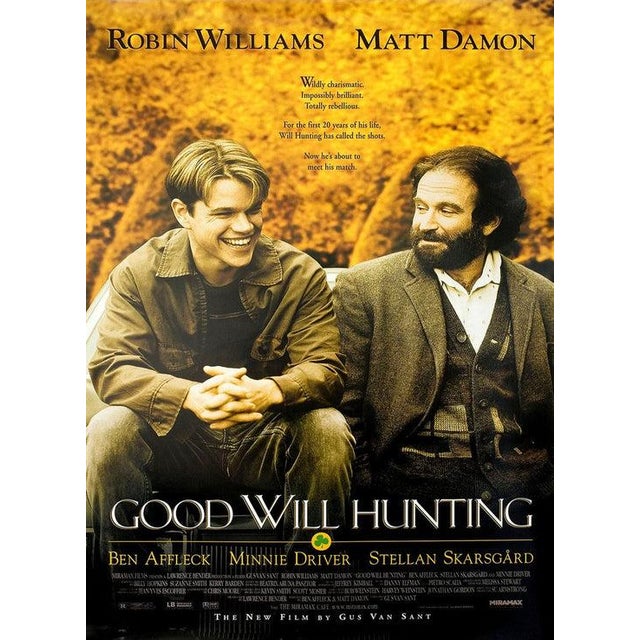 1997 Good Will Hunting Poster | Chairish