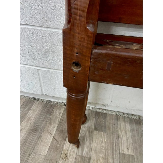 Vintage Full Size Traditional Poster Headboard and Footboard With Acorn ...