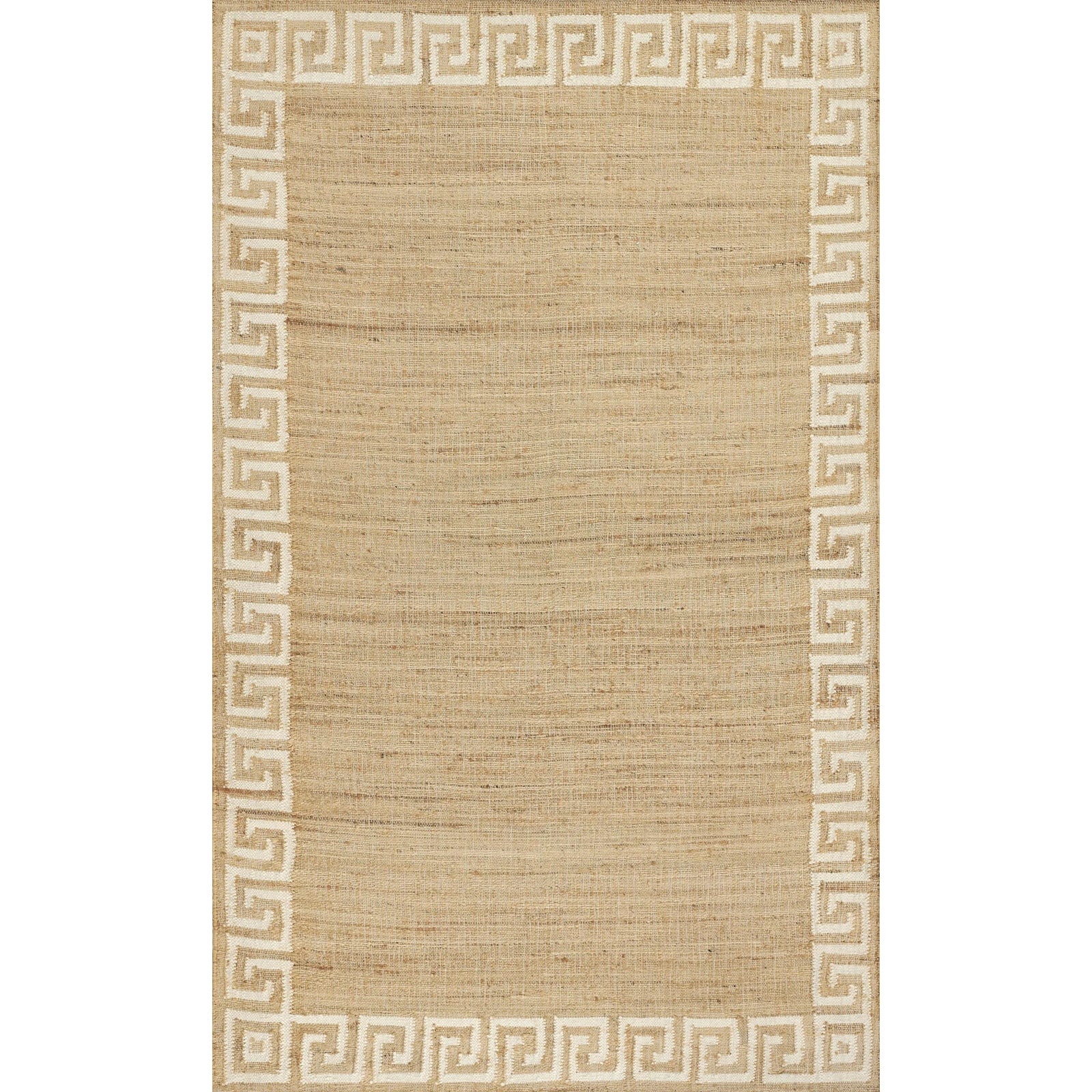 Erin Gates by Momeni Orchard Ivory Greek Key Hand Woven Rug 4'X6 ...
