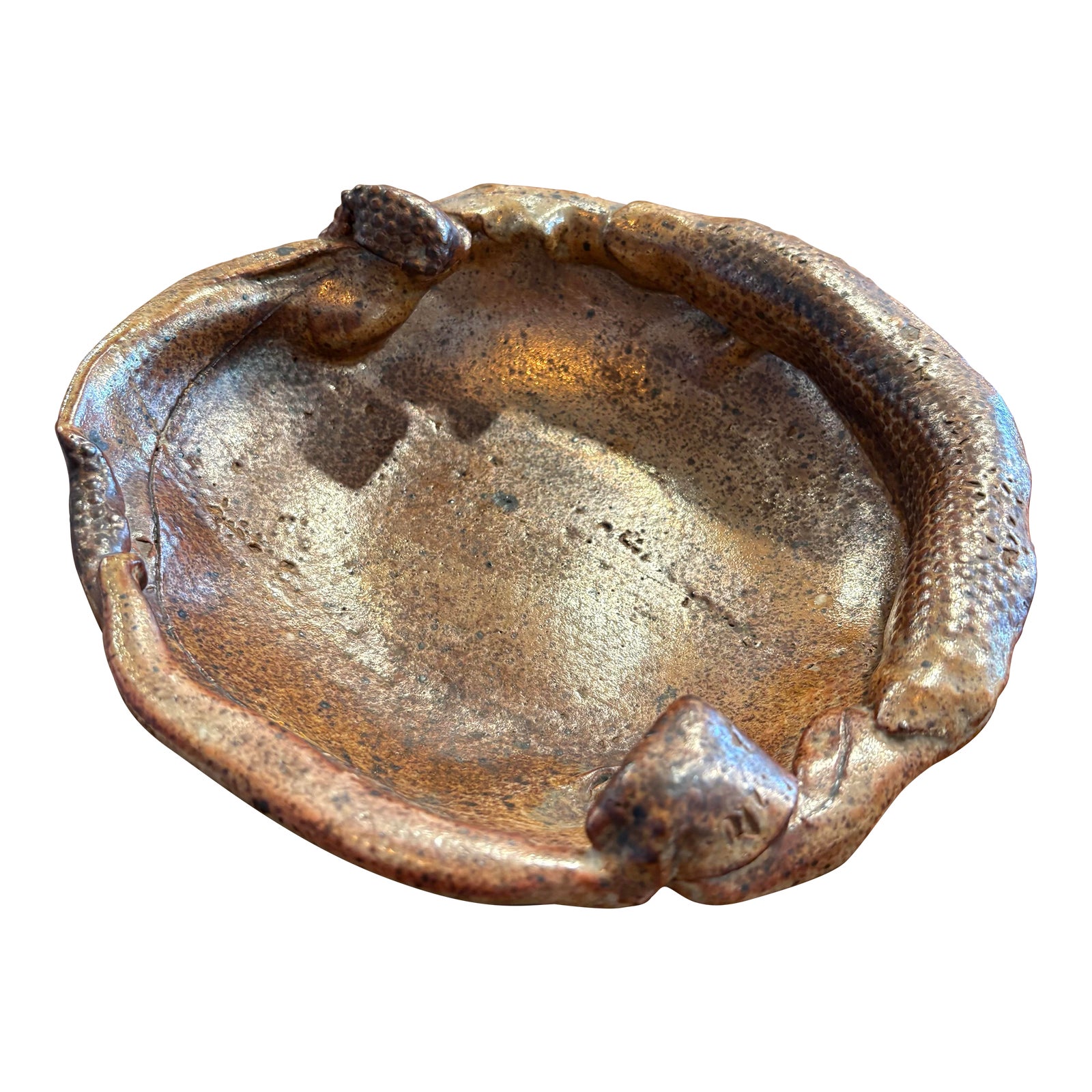 Barbara Beck 1980s Glazed Art Pottery | Chairish