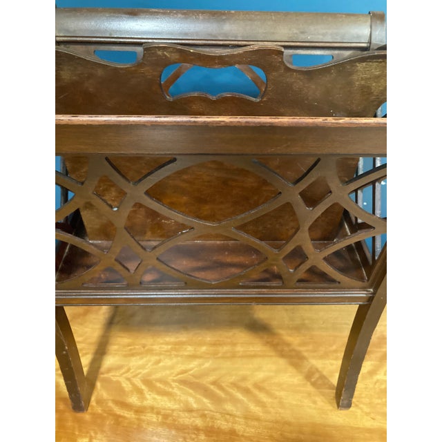 1970s Butler Magazine Rack | Chairish