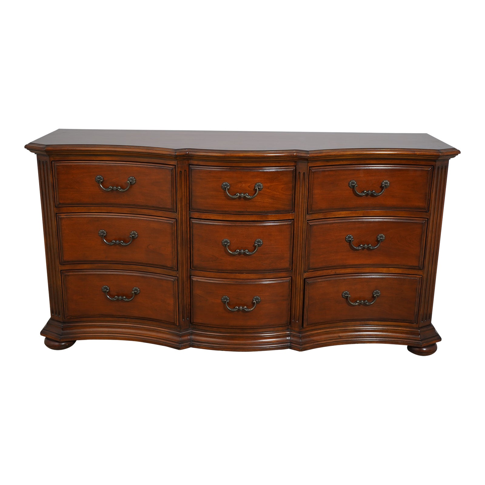 Ethan Allen Tuscany Collection Cherry Dresser | Chairish