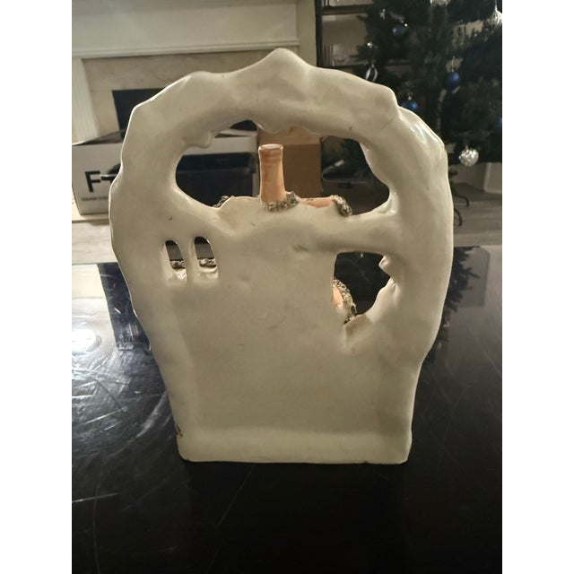 Staffordshire Antique Cottage House 19th Century Porcelain England Hand ...