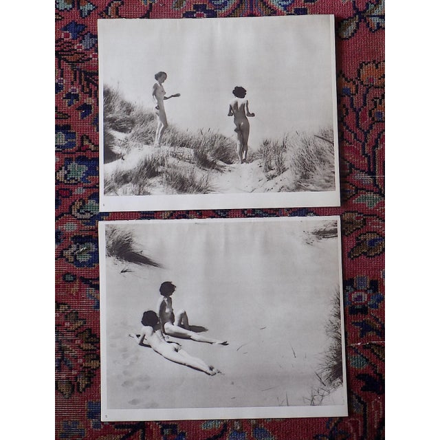 Vintage Mid Century John Everard Nude Photogravures - a Pair | Chairish