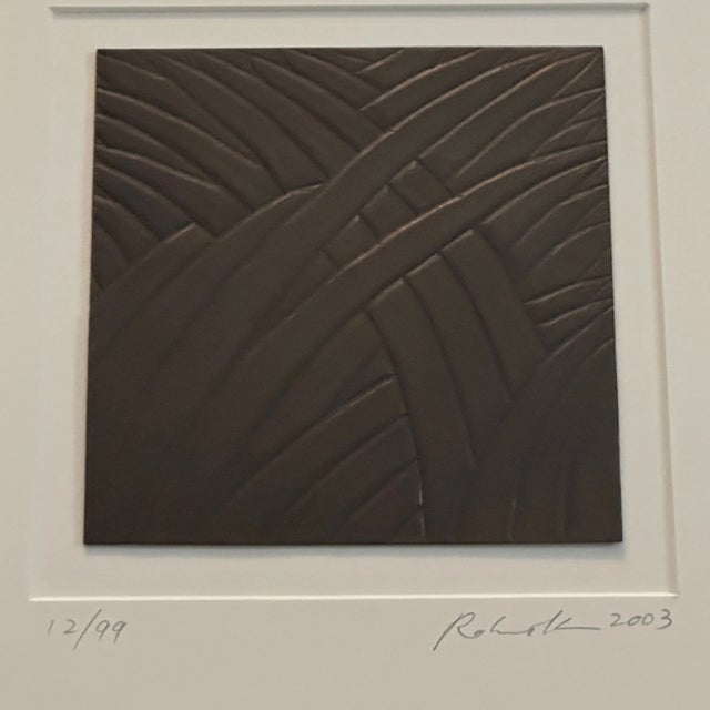 Signed and Numbered Robert Kuo Textured Art--Grass | Chairish