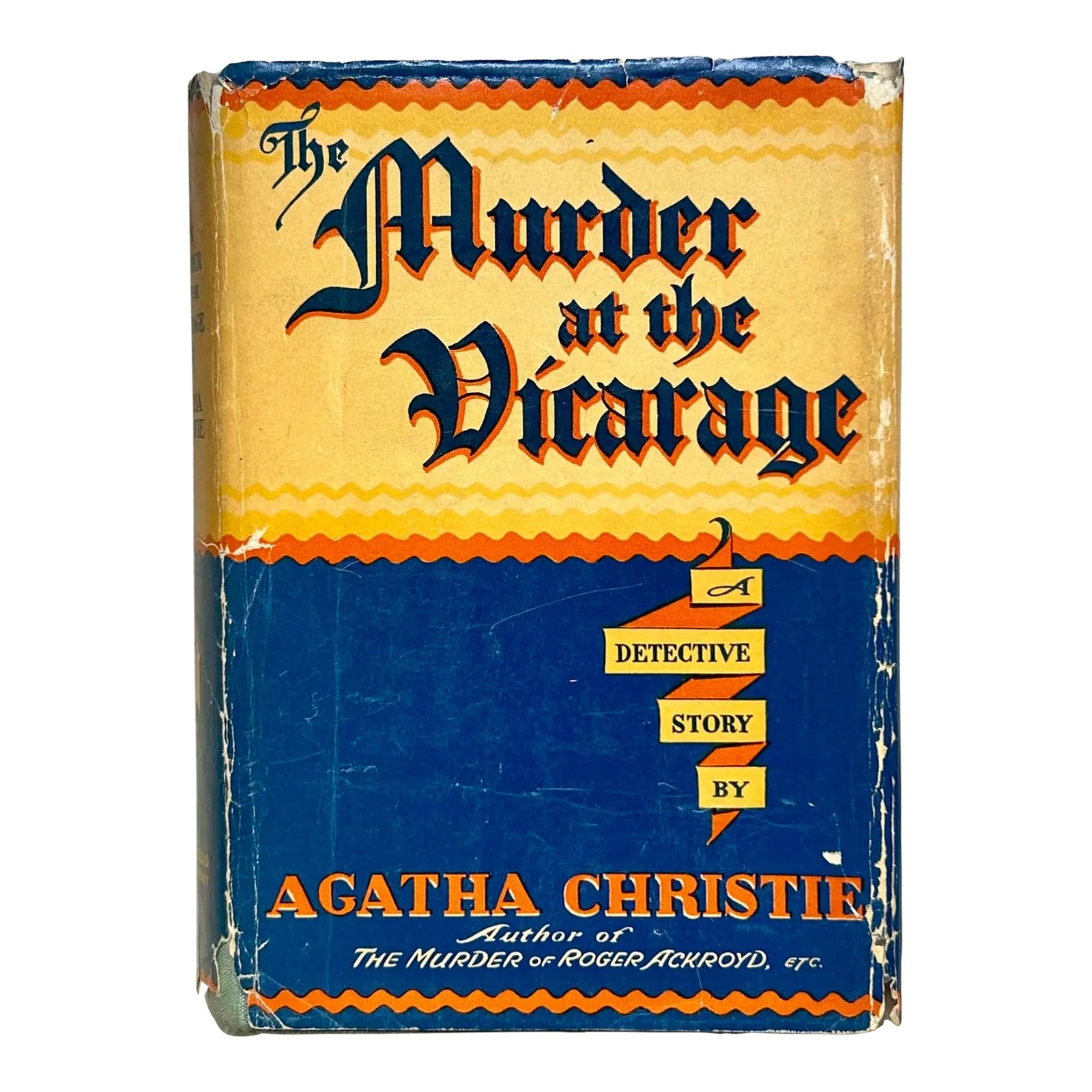 First Edition 1930 “The Murder at the Vicarage” by Agatha Christie ...