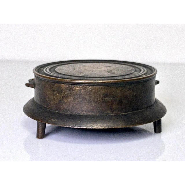 Very Early Antique Japanese Atarigane Musical Percussion Bell or Gong ...