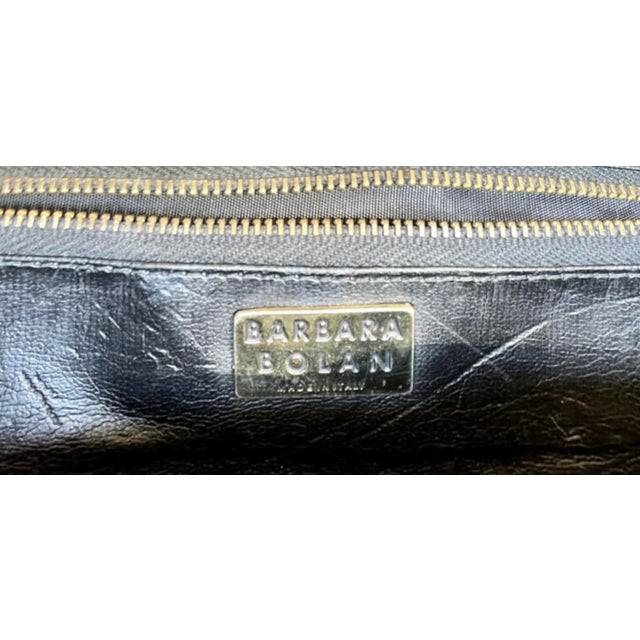 1980s New Barbara Bolan Neiman Marcus Deep Purple Python Oversized ...