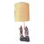 Mid 20th Century Mid Century Hand Carved Masai Figurative Couple Lamp ...