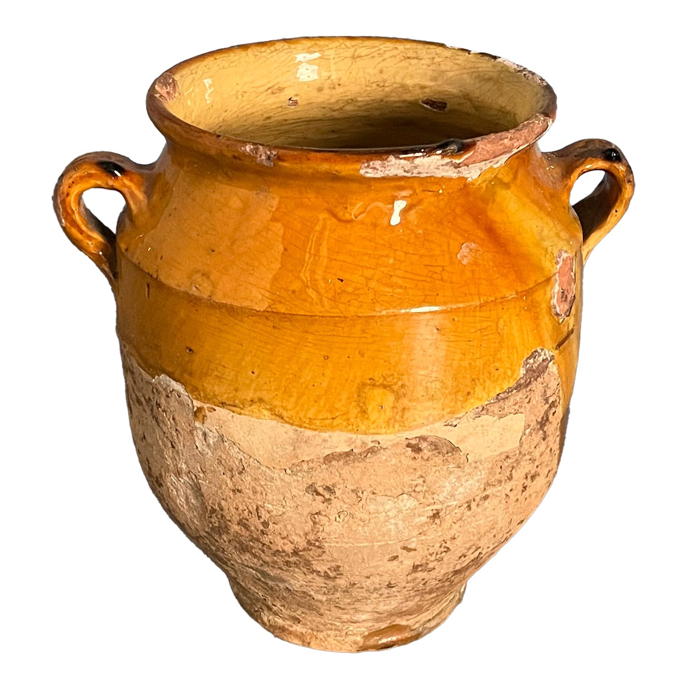 French Confit Pot Glazed Terracotta | Chairish