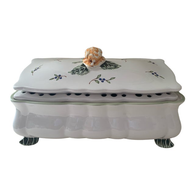 Mid 20th Century Princess House Exclusive Vintage Garden Floral
