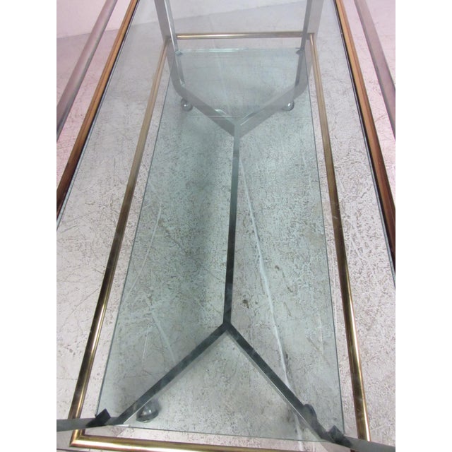 Large Modern Service Trolley or Display Cart | Chairish