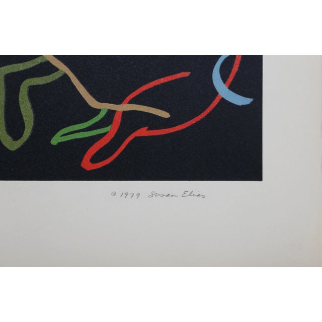 Spring Song II, Susan Elias Lithograph, Signed and Numbered in Pencil ...