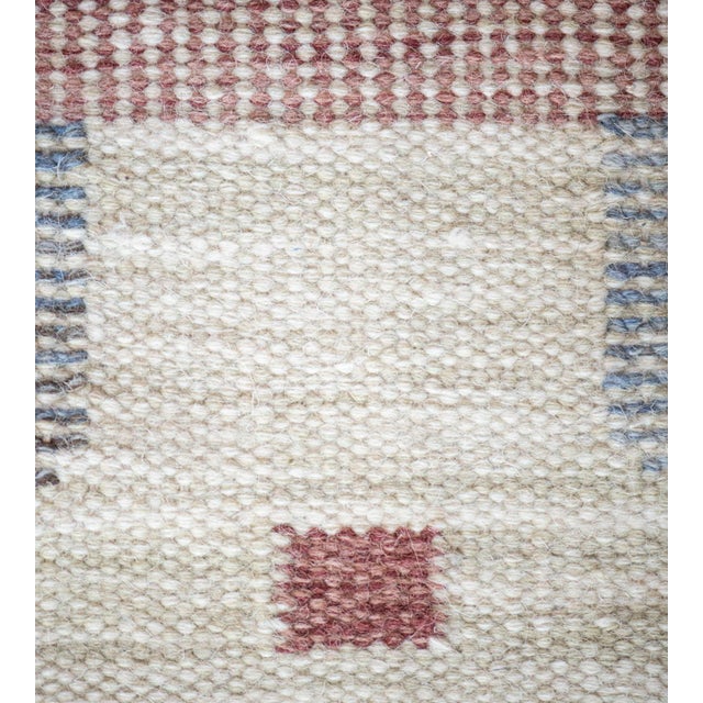 Mansour Modern Swedish Lantern Inspired Handwoven Wool Rug | Chairish