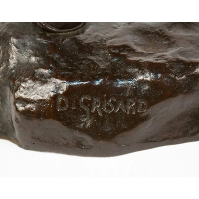 Early 20th Century Desire Grisard Signed Bronze Sculpture | Chairish