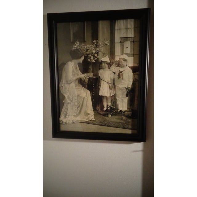 Early 20th Century Lady Portrait Antique Art Deco Period Photographic Print | Chairish